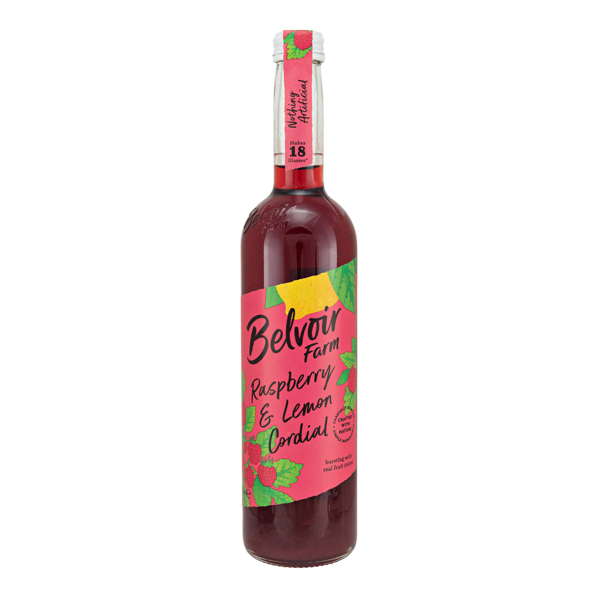 BELVOIR RASPBERRY & LEMON CORDIAL 500ML – Donnybrook Fair